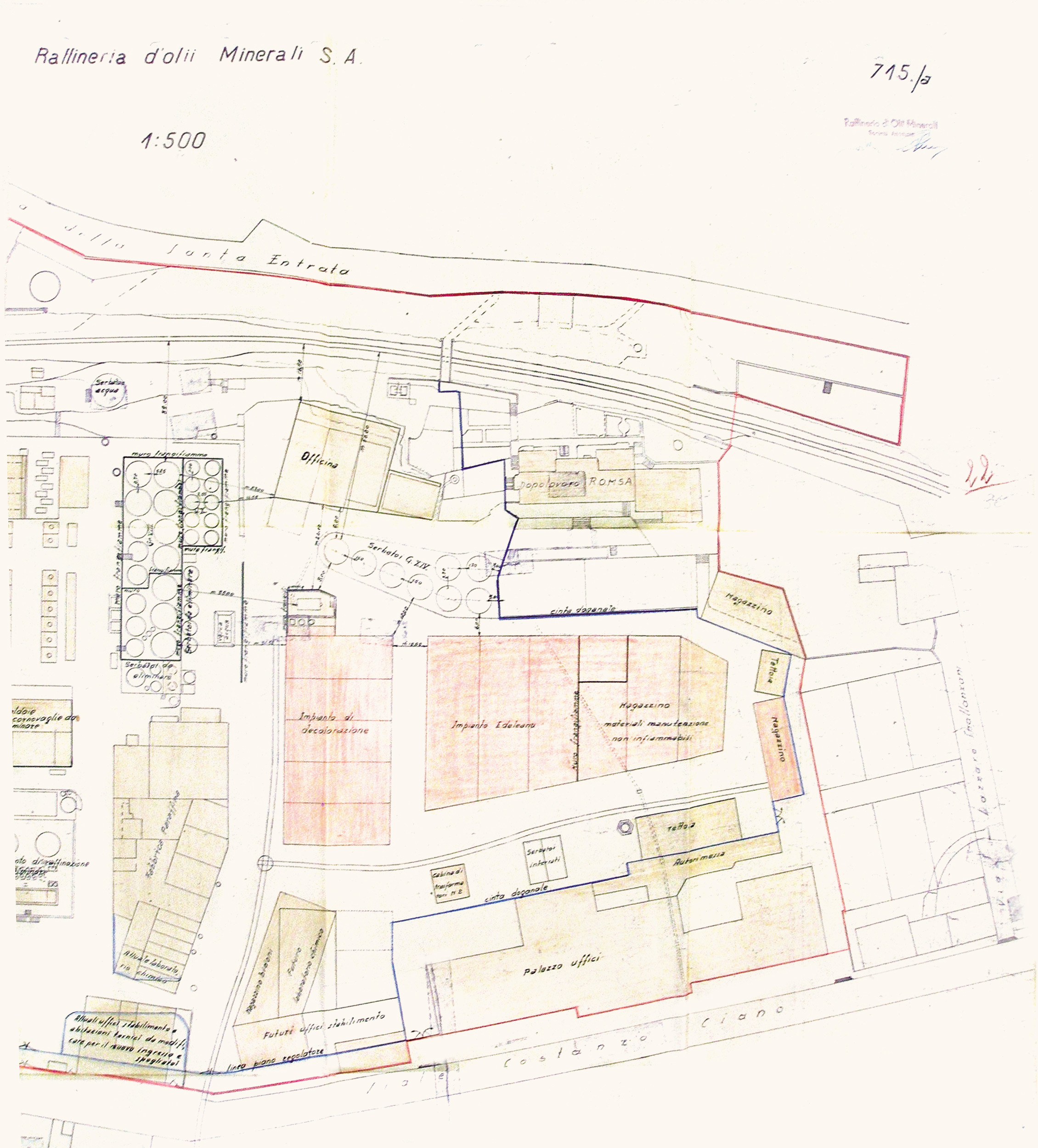 Pogonska i upravna zgrada Rafinerije nafte - Riječka baština
